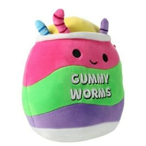 Squishmallows | Toys | Silver Squishmallow Gummy Glo Worm | Poshmark
